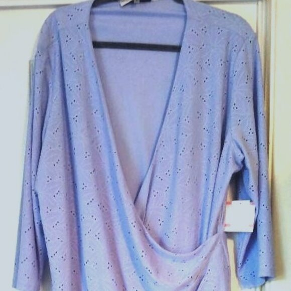 Kasper | Tops | Kasper Wrap Shirt | Poshmark